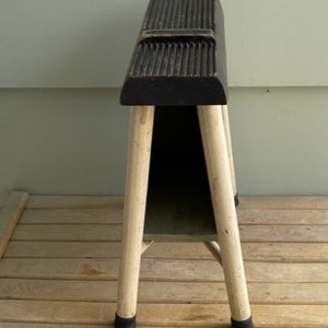 Vintage Shoe Shine Stool With Storage, Shoe Shine Box - Etsy