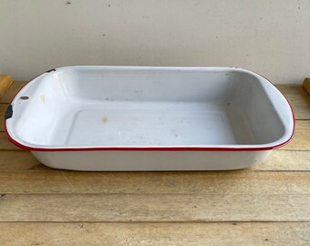 Enamel Baking Pan | Etsy