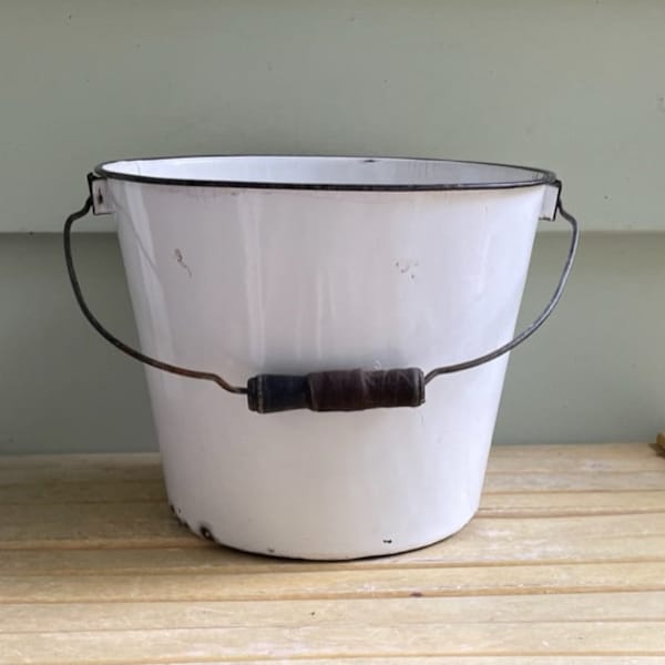 Enamel Bucket - Etsy