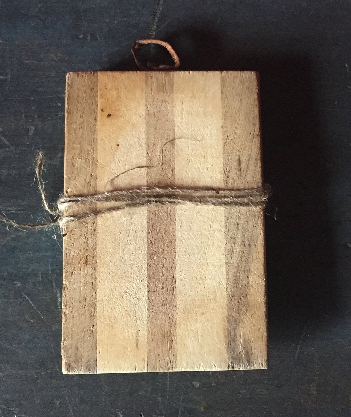 Small Wood Cutting Board With Cleaver Farmhouse Kitchen Decor - Etsy