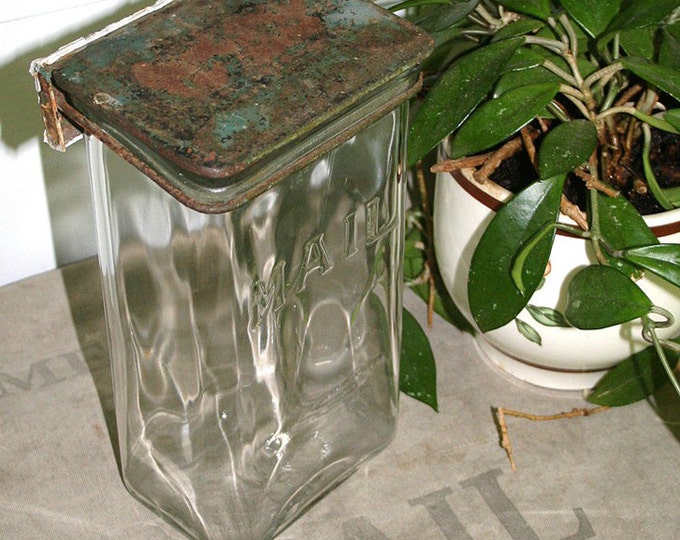 Holton Visible Mailbox Glass Mailbox ****RESERVED FOR VERONICA***** - Etsy