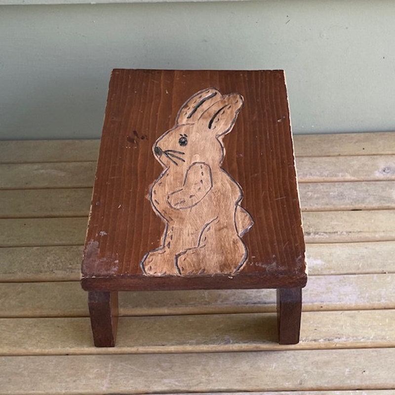 Wood Step Stool - Etsy