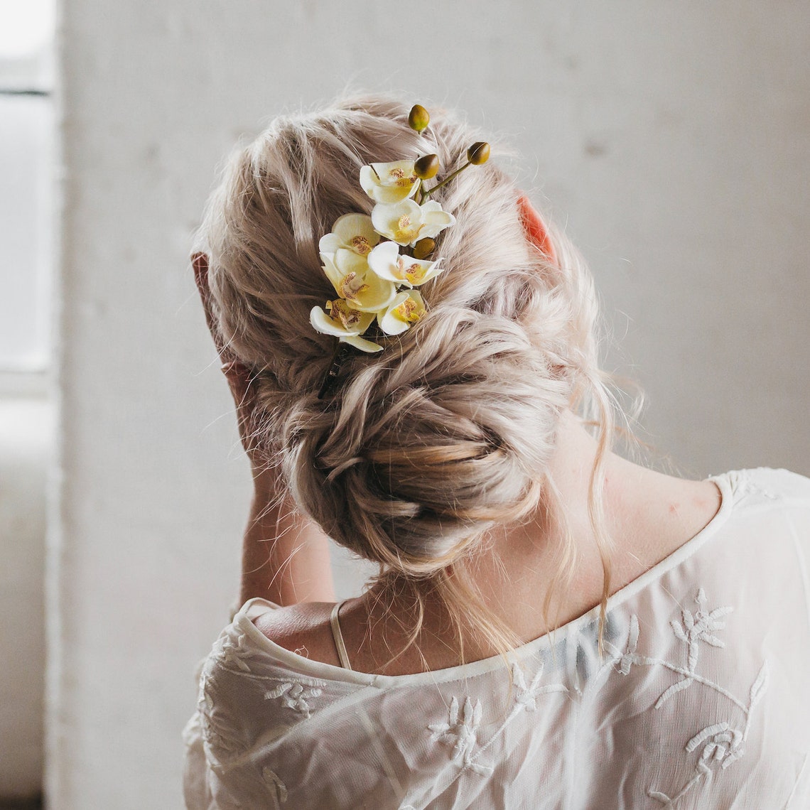 Summer Orchid Hair Comb - Etsy