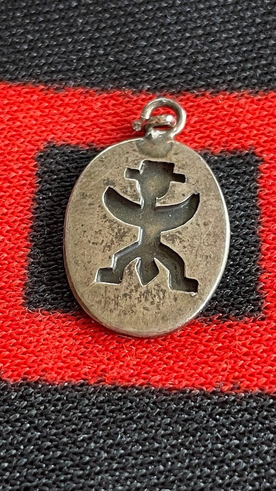 Sterling Chinese Asian Man Symbol Charm Asian Charact… - Gem