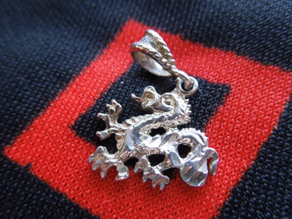 Vintage Griffin Charm Lion Snake Eagle Dragon Silver … - Gem