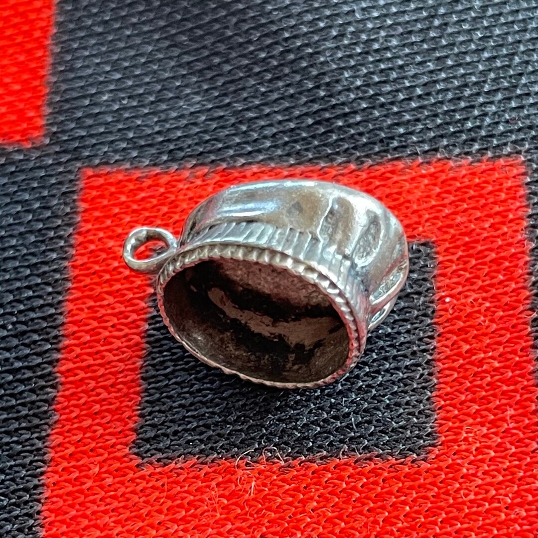 Sterling Hat Charm Figural Cap Chef Military Police Officer Hat ...
