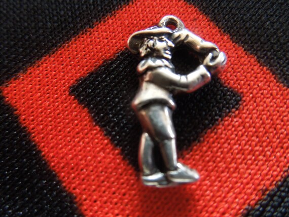 Sterling Court Jester Charm Renaissance Court Jester Clown | Etsy