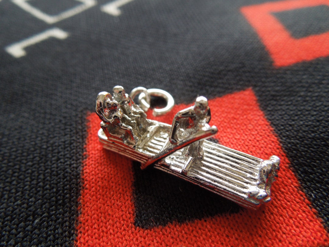 Sterling River Barge Charm Heavy Canal River Barge Raft Boat With ...