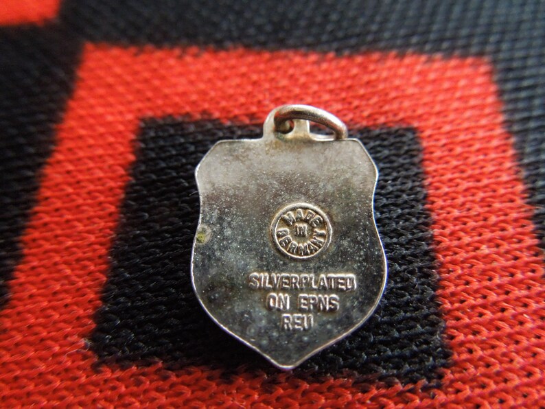 Enamel Gilbert Charm Gilbert Last Name Family Crest Shield - Etsy