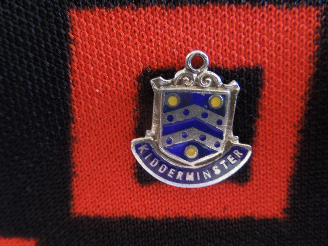 Esmalte Sterling Kidderminster Charm England Travel Shield - Etsy España