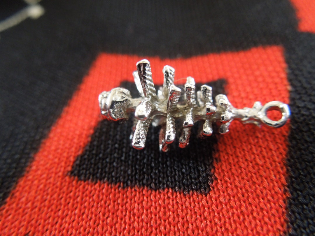 Sterling Christmas Charm Figural Christmas Tree With Star Silver Charm ...