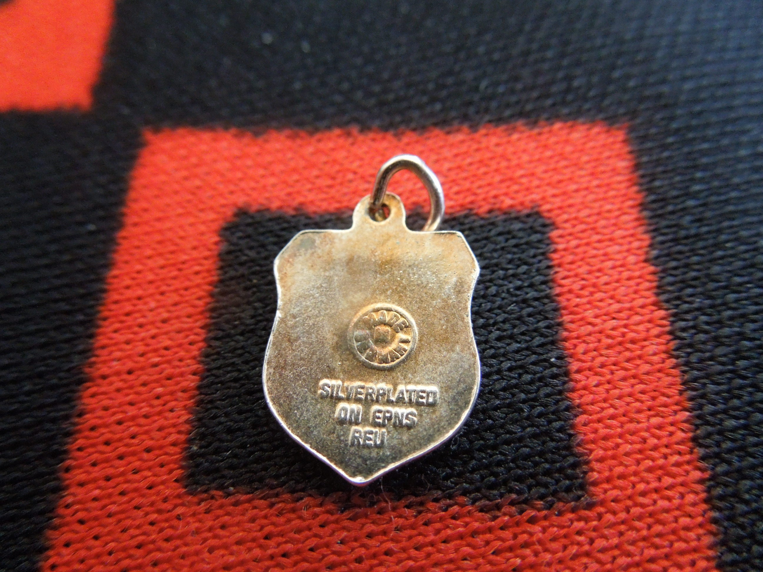 Enamel Isaacs Charm Isaacs Last Name Family Crest Shield - Etsy