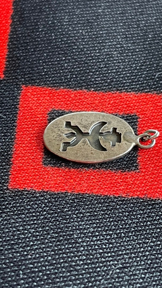 Sterling Chinese Asian Man Symbol Charm Asian Charact… - Gem