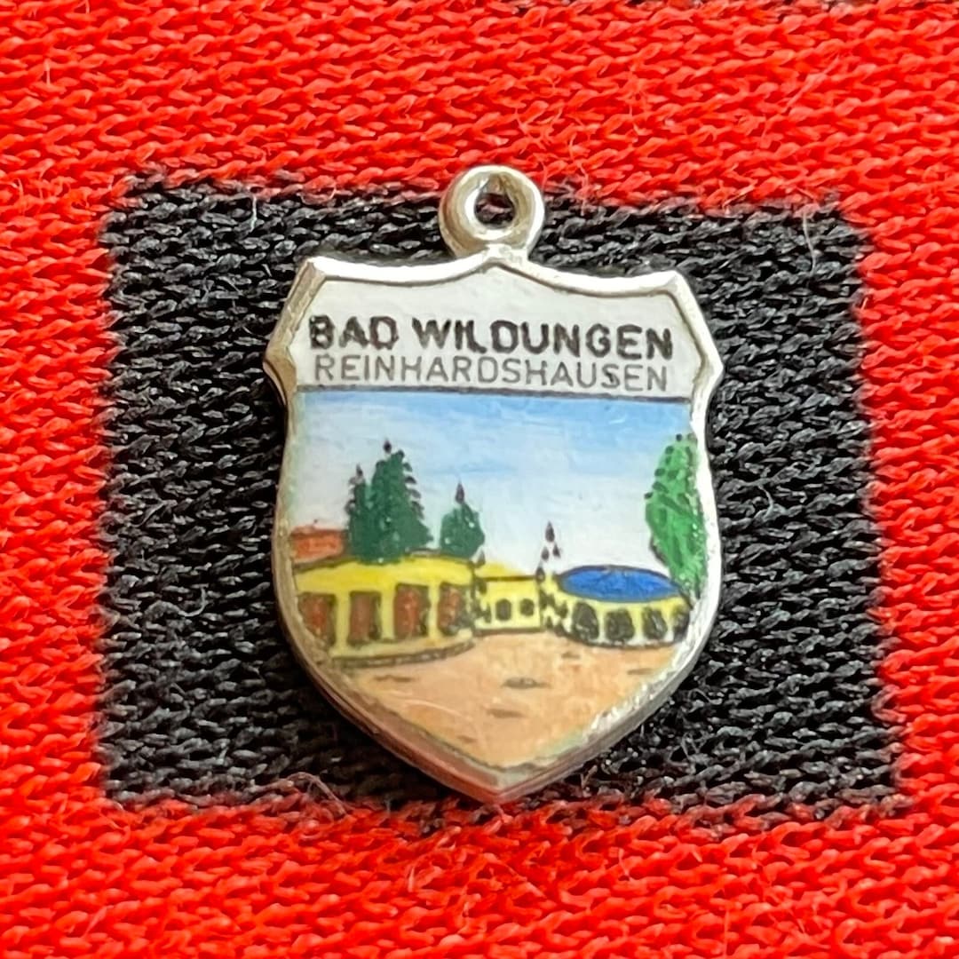 Enamel Silver Bad Wildungen Charm Reinhardshausen Germany Scenic Travel ...
