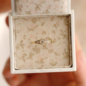 Helia Ring, Lozenge-cut Ring, Wedding Ring, Engagement Ring, Statement ...