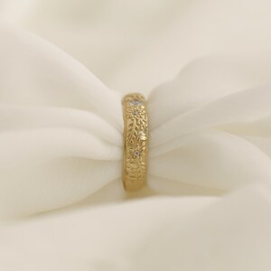 Botanical Garden Ring, Diamond Ring, Engagement Ring, Wedding Band ...