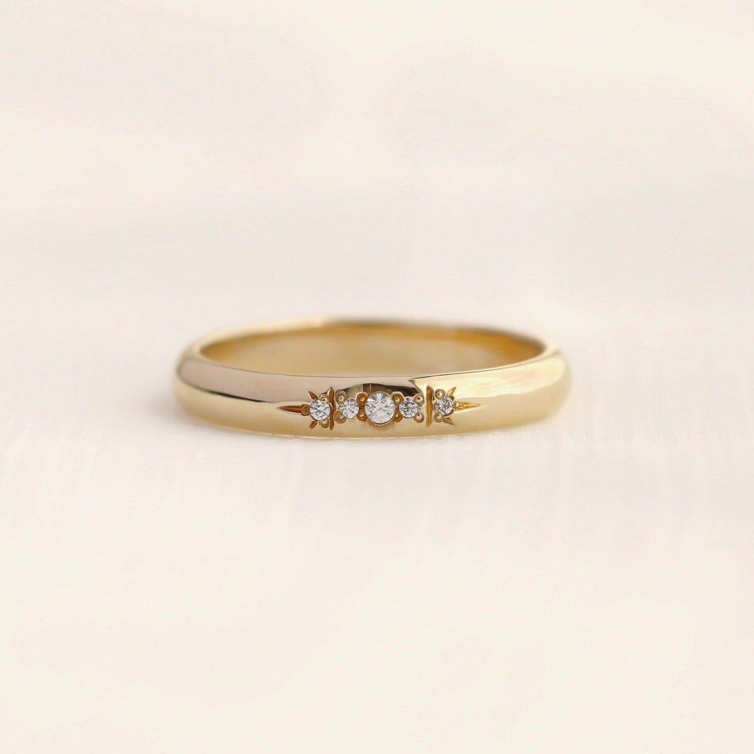 Solaris Ring, Statement Ring, Diamond Ring, Wedding Band, Engagement ...