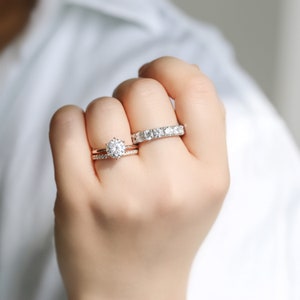 2ct Solitaire Ring Round Solitaire Ring Rosegold Ring - Etsy