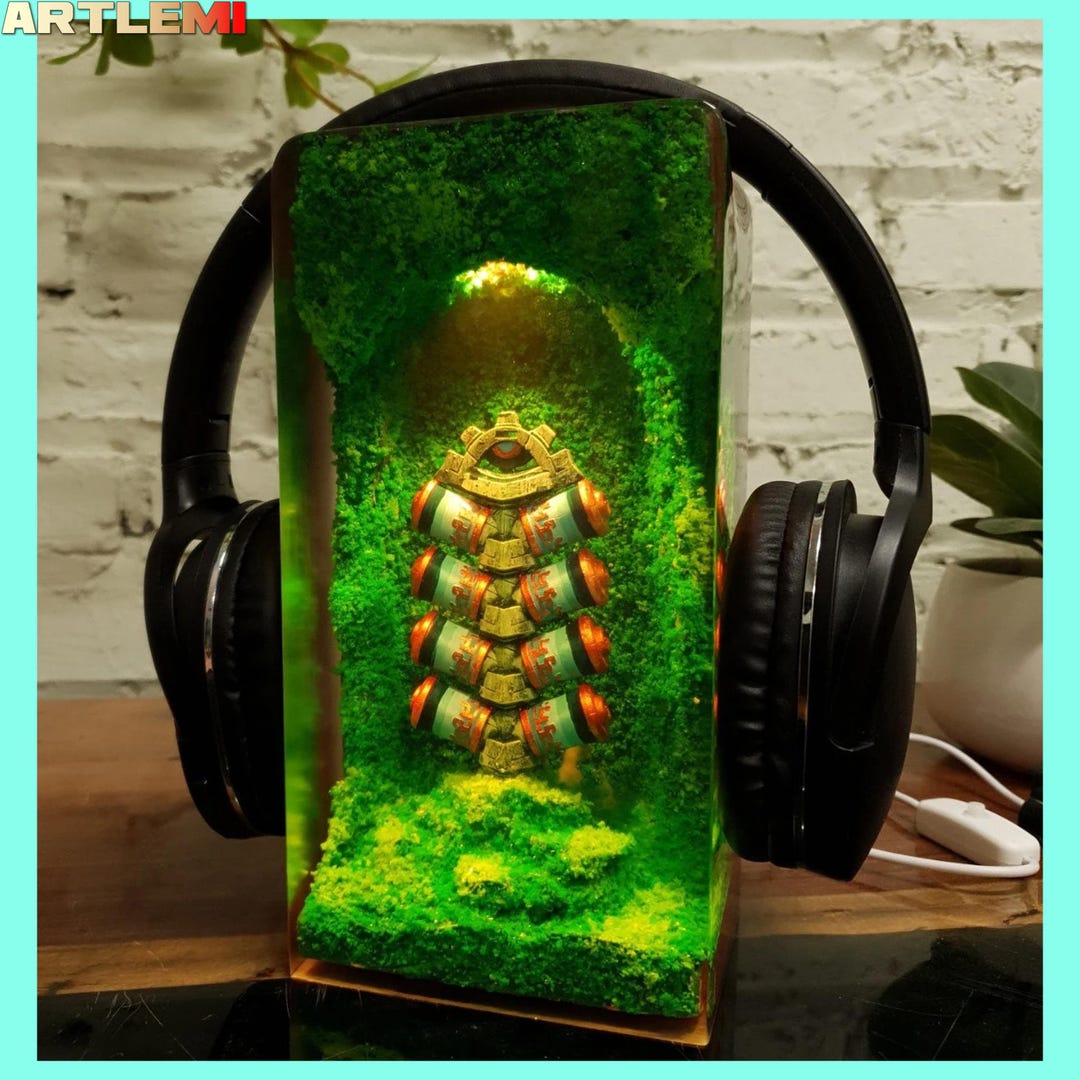 Li.nk Zona.i Charge Prop Battery Tears of the Kingdom Night Light Resin ...