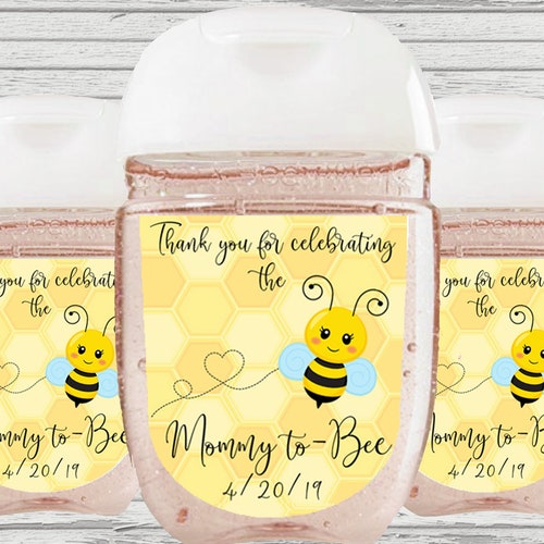 Mommy to Bee/ Honey Themed Baby Shower Favor HS Label DIGITAL - Etsy