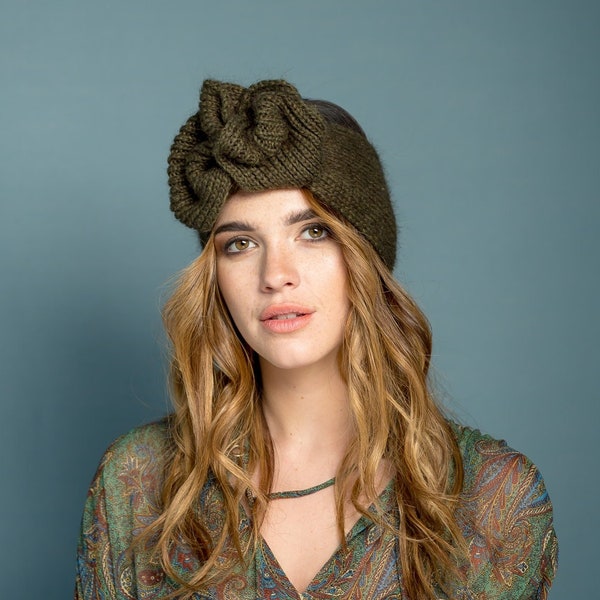 Knit Turban Hat - Etsy