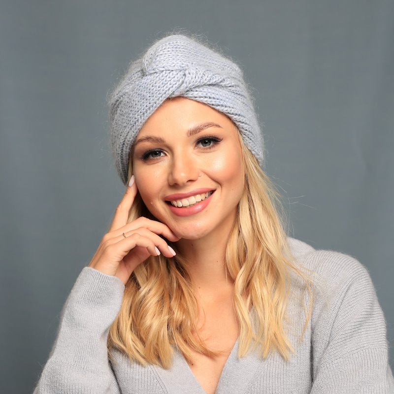 Knit Turban Hat - Etsy