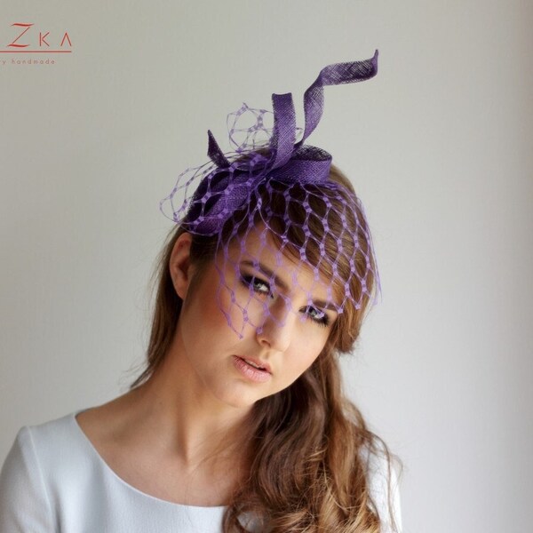 Veil Fascinator - Etsy