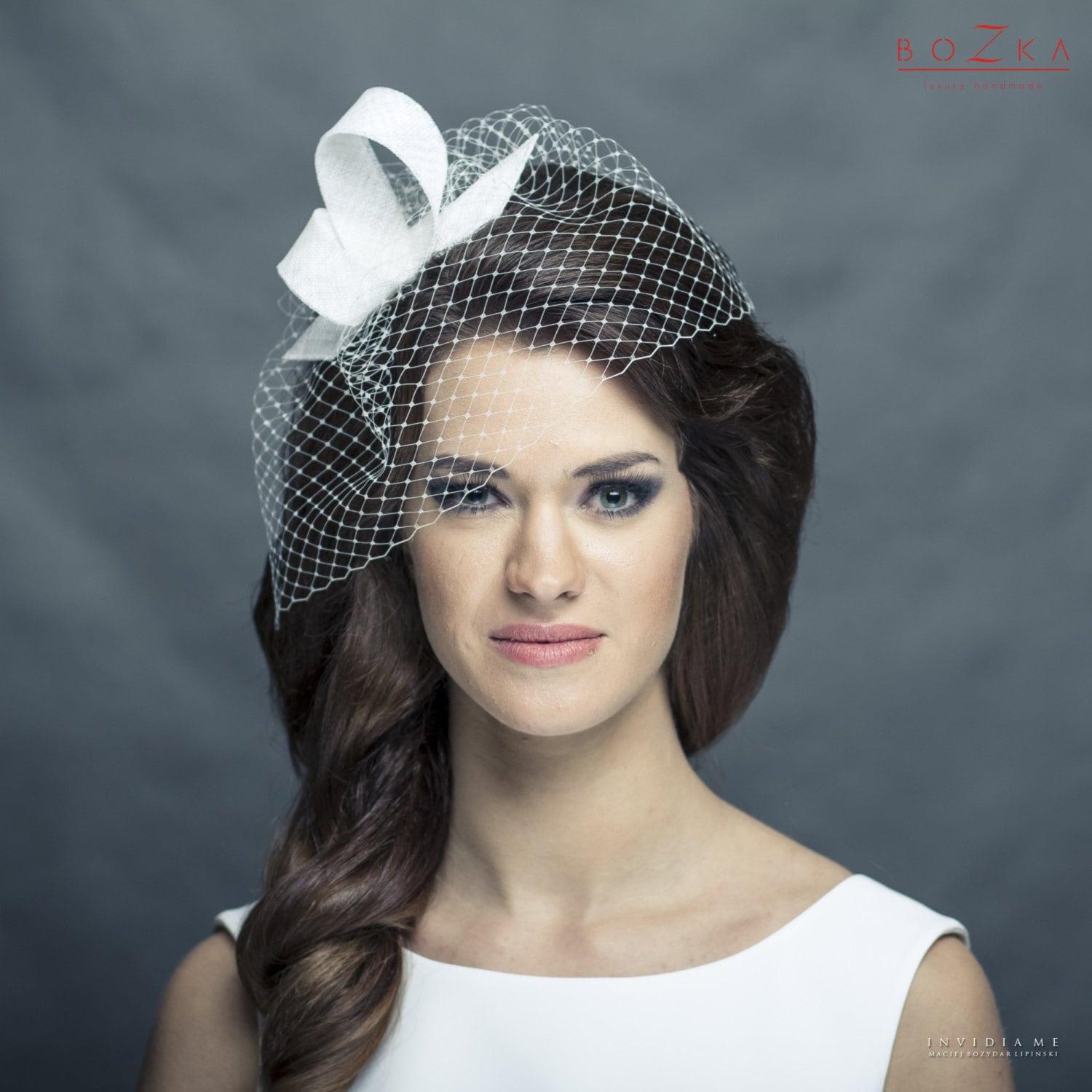 Modern Wedding Fascinator With Veieling Wedding Headpiece - Etsy