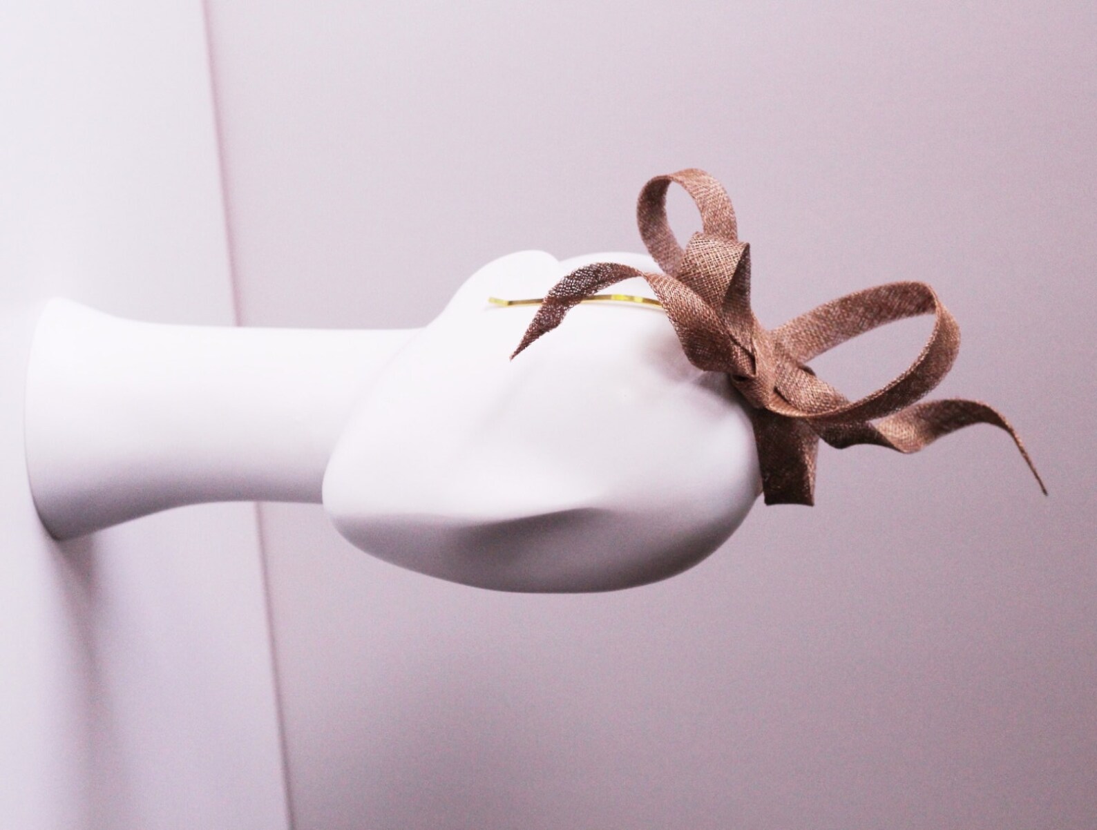 Modern Fascinator Gold Fascinator Serpentine Shape - Etsy Australia