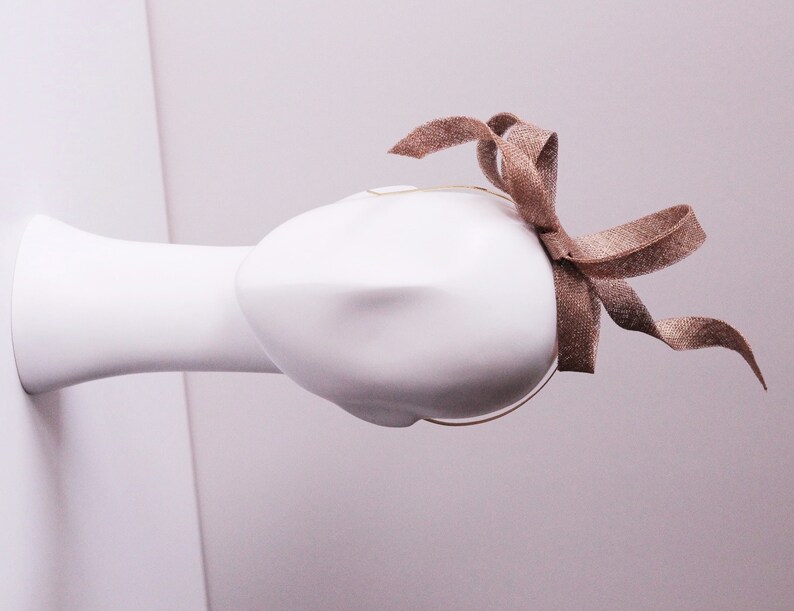 Modern Fascinator Gold Fascinator Serpentine Shape - Etsy Australia