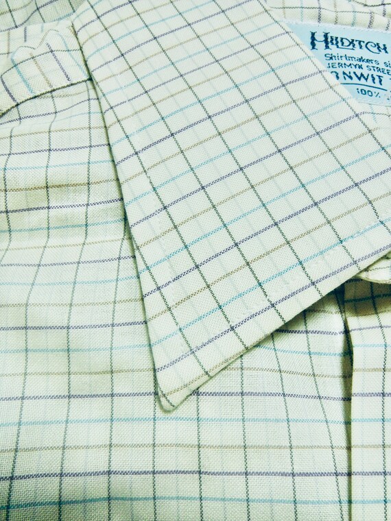 Vintage Hilditch & Keys Check Shirt - Gem