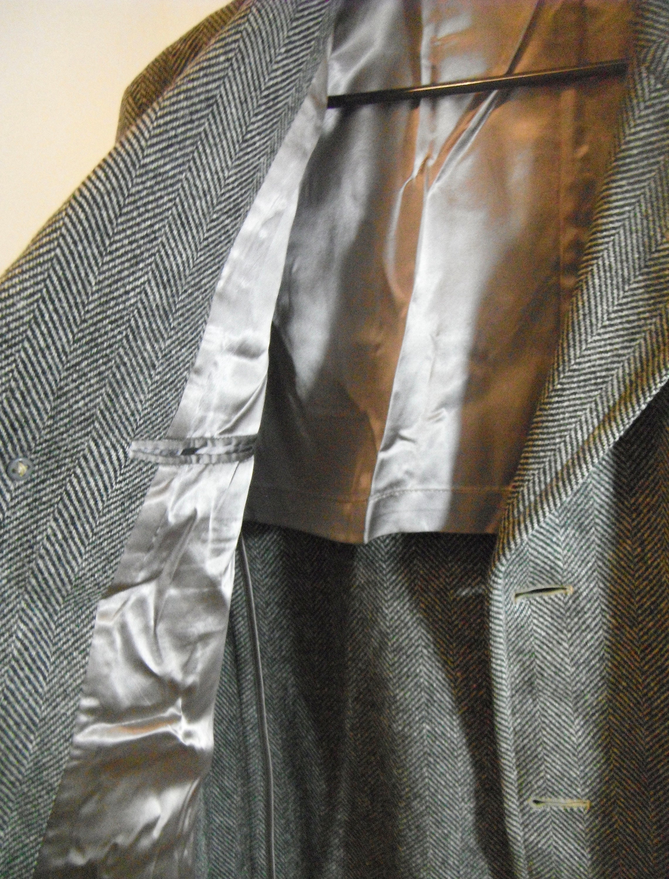 Vintagetailormade Wool Coat - Etsy