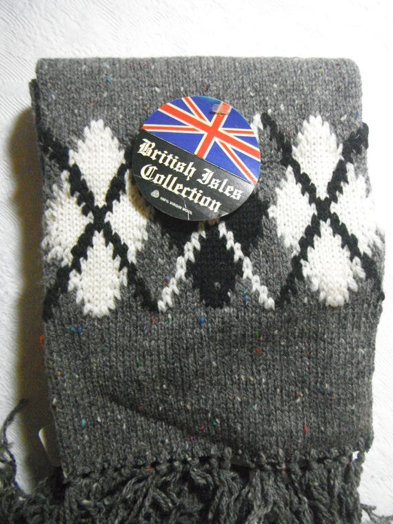 Vintage British Isles Collection Scarf - Gem