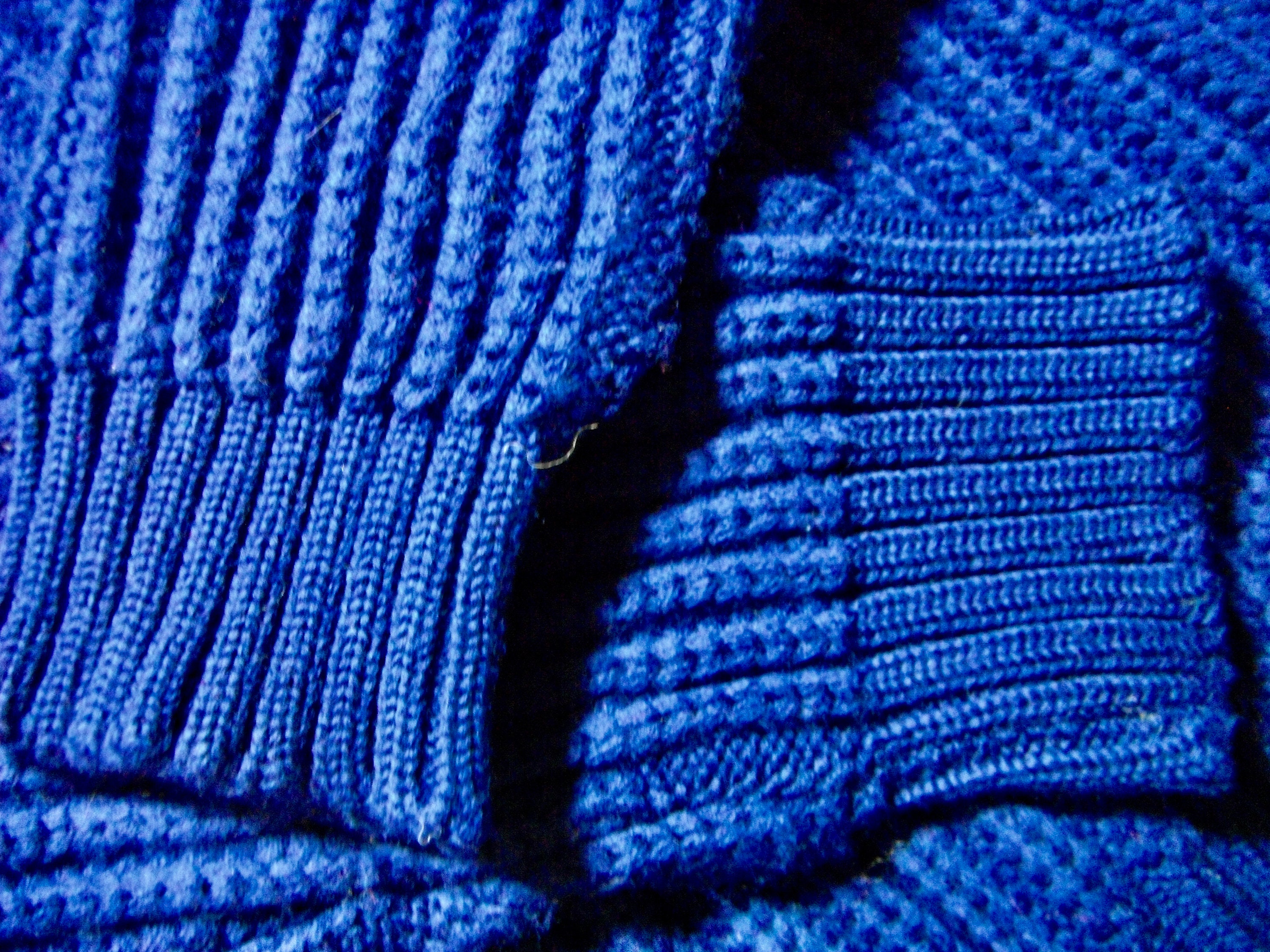 Vintage Royal Blue Sweater - Etsy