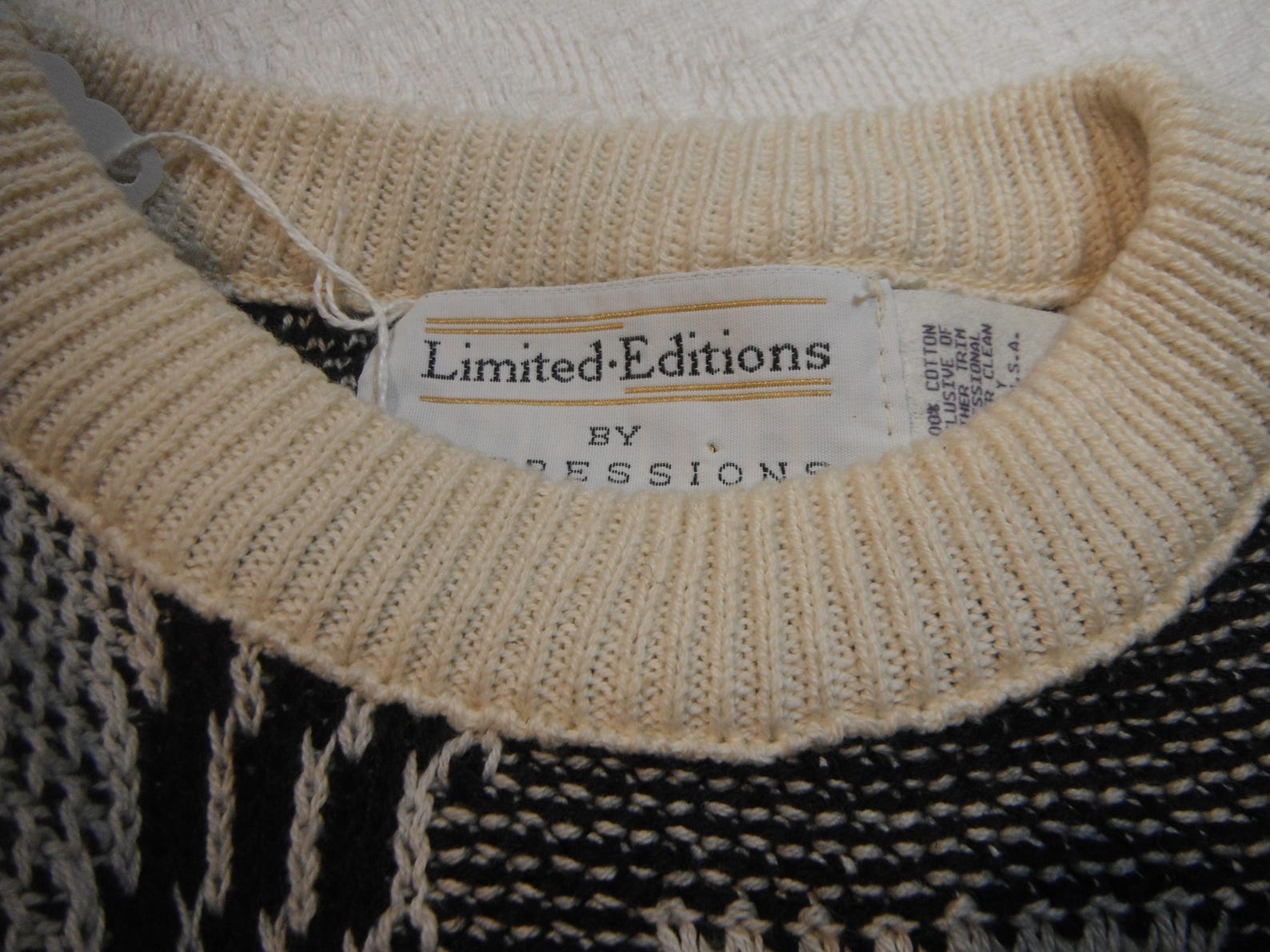 Vintage Mens Limited Editions Sweater - Etsy