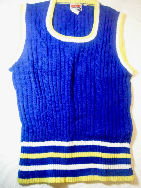 White Stag Knit vest - Gem
