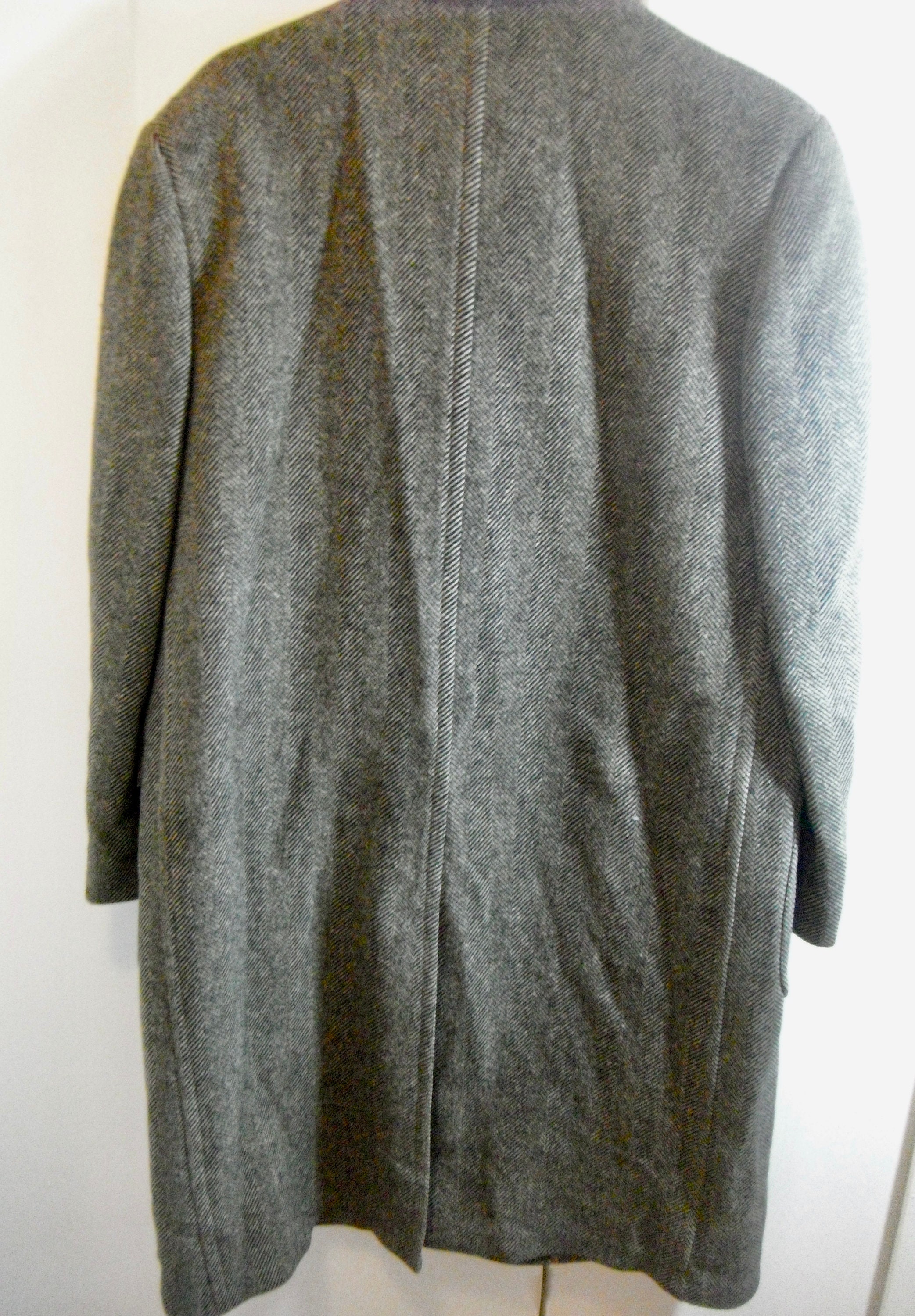 Vintagetailormade Wool Coat - Etsy