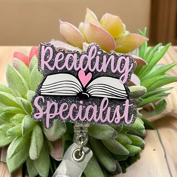 Book Badge Reel - Etsy