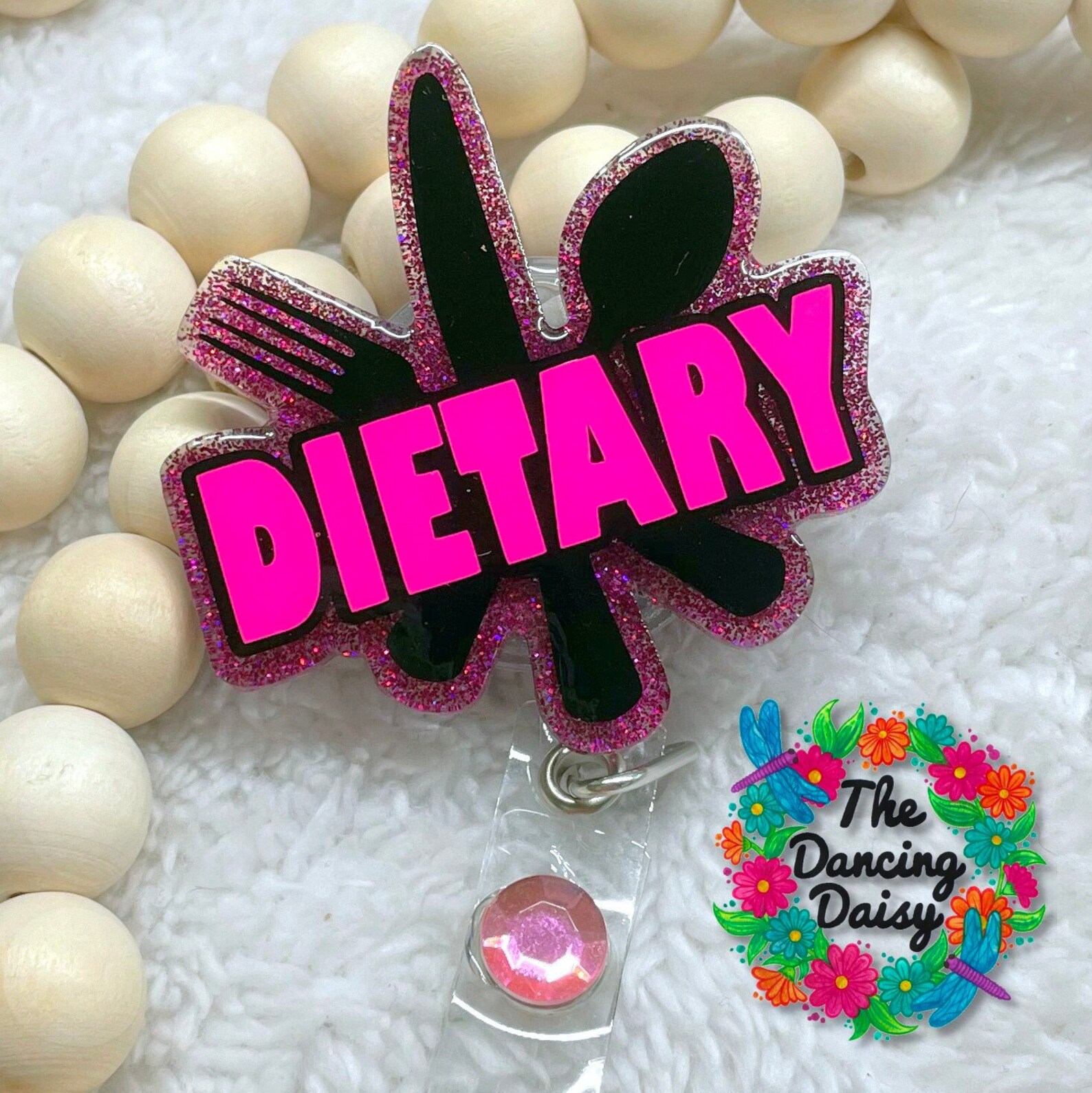 Dietary - Food Services Department - Badge Reel - Etsy