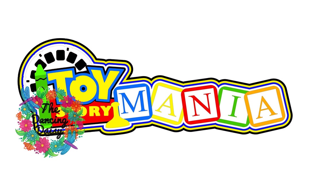 SVG DIGITAL FILE - Toy Story Mania - Etsy