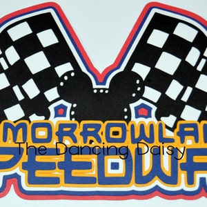 SVG DIGITAL FILE - Tomorrowland Speedway - Etsy