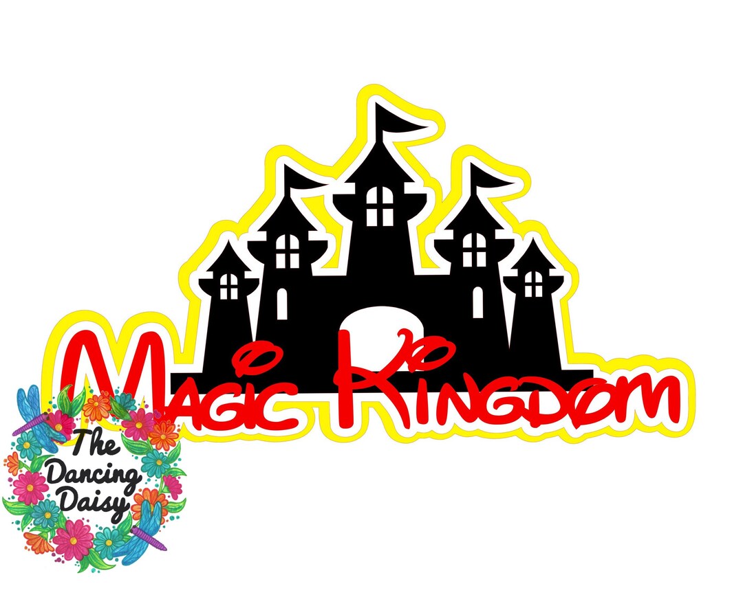 SVG DIGITAL FILE - Magic Kingdom Castle - Etsy
