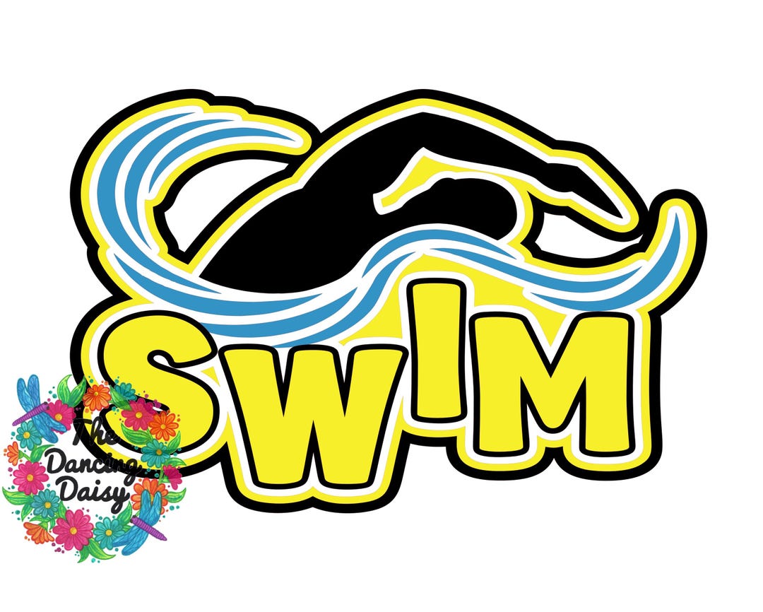 SVG DIGITAL FILE - Swim - Team Sports - Summer - Etsy