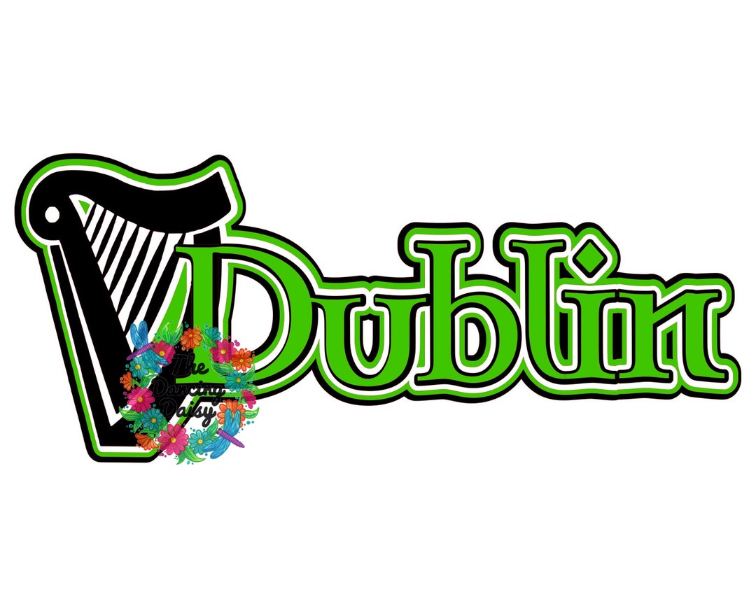 SVG DIGITAL File - Dublin Ireland - Etsy