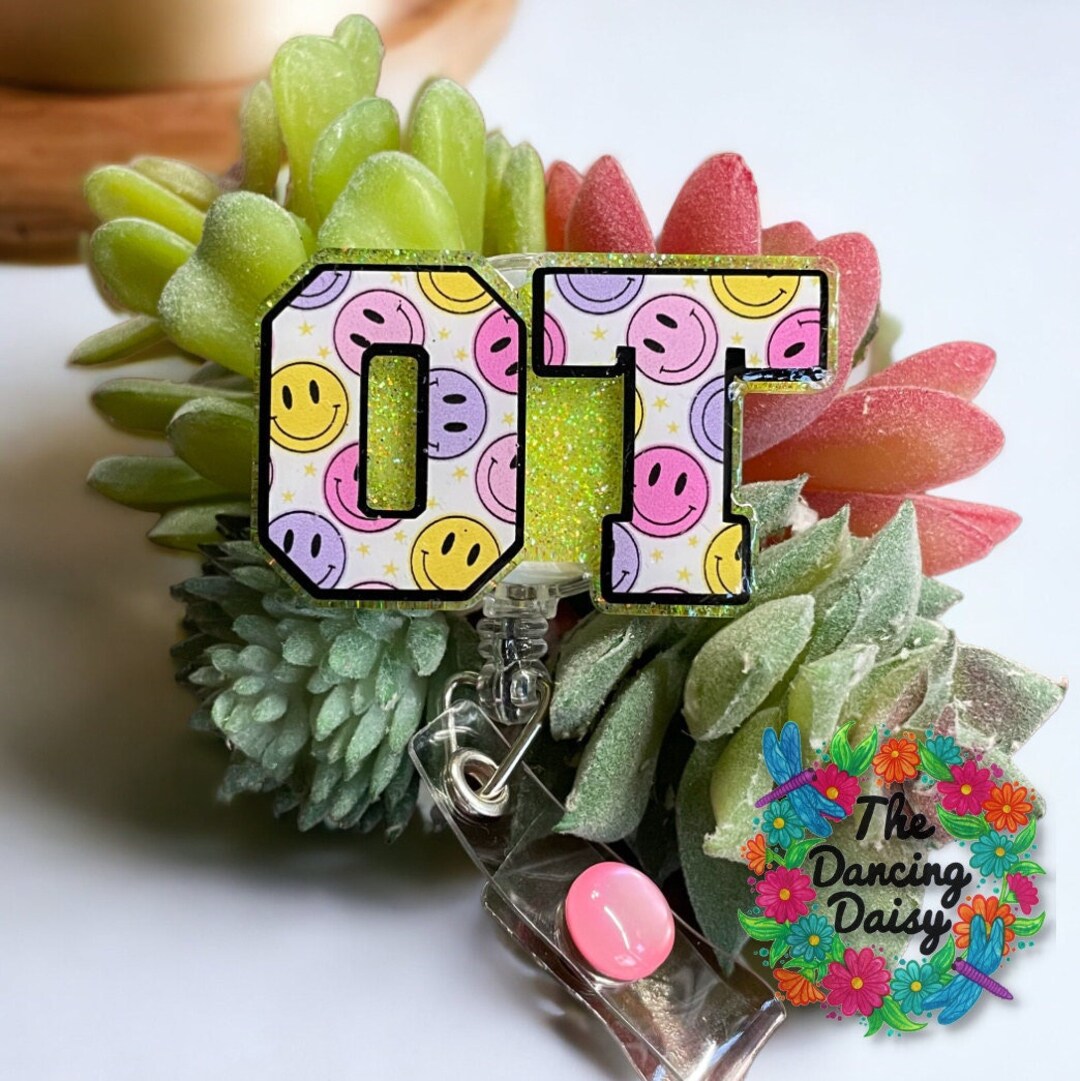 OT - Occupational Therapy / Therapist Badge Reel - Etsy