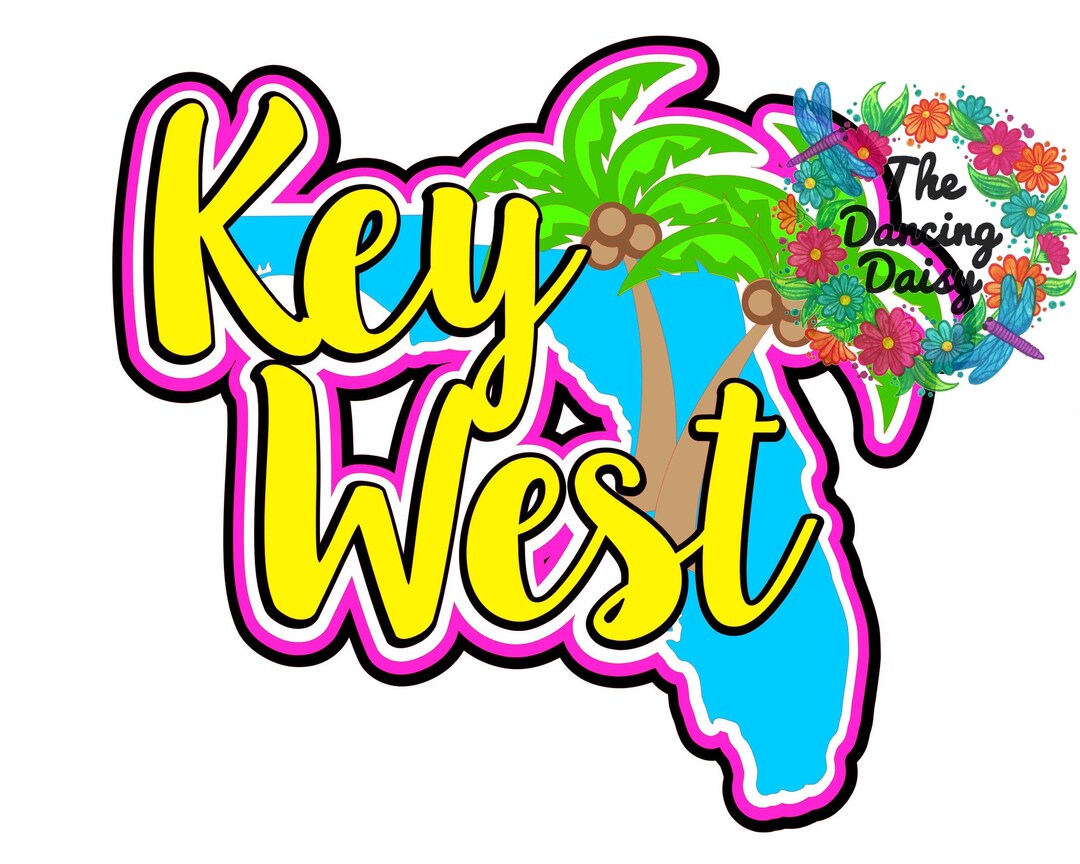 SVG DIGITAL FILE - Key West Title - Etsy
