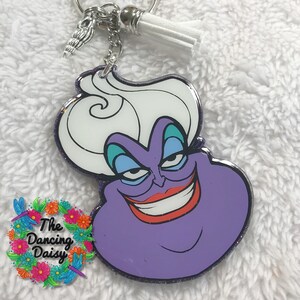 Ursula Little Mermaid Acrylic Keychain - Etsy
