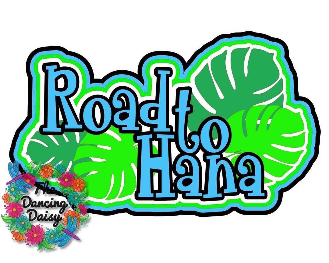SVG DIGITAL FILE - Road to Hana - Hawaii - Etsy