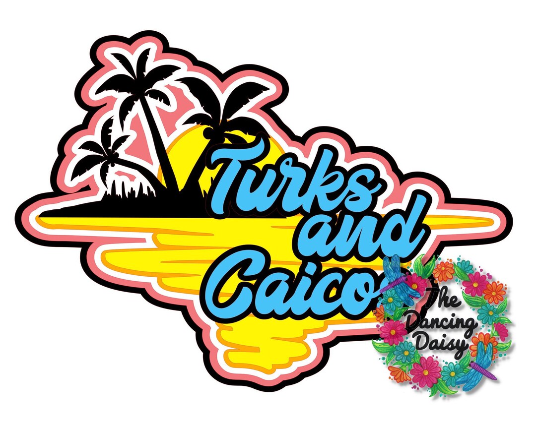 SVG DIGITAL FILE - Turks and Caicos - Etsy