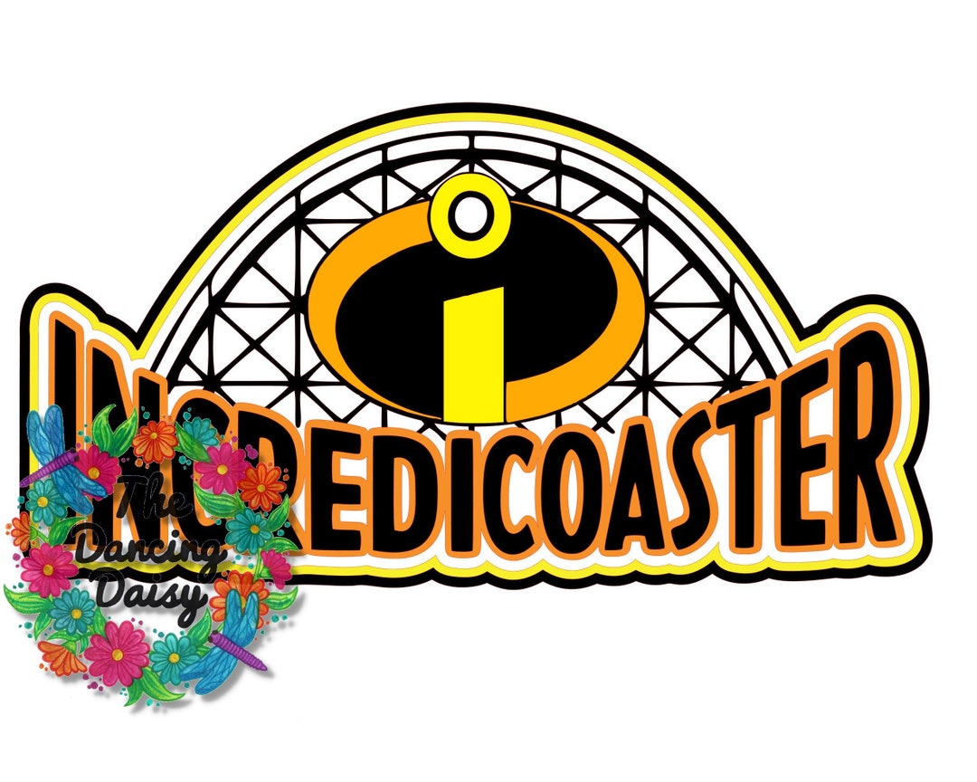SVG DIGITAL FILE - Incredicoaster - Etsy